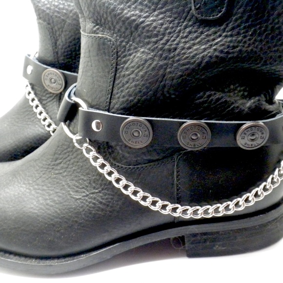Sensual Gems | Accessories | Bullet Shotgun Shell Bootstraps Pair ...